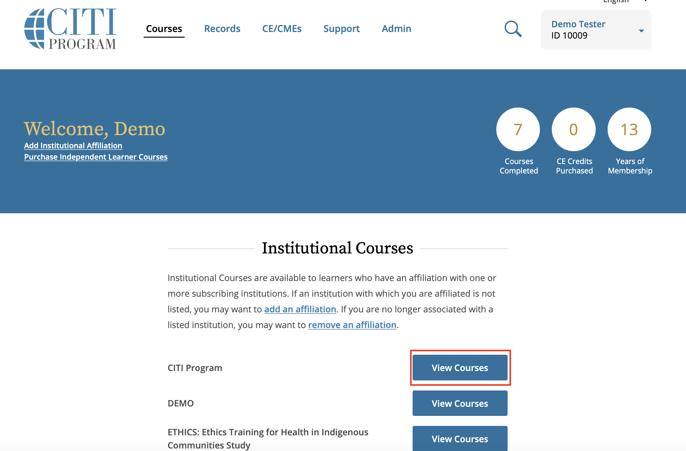How to Add/Remove Courses