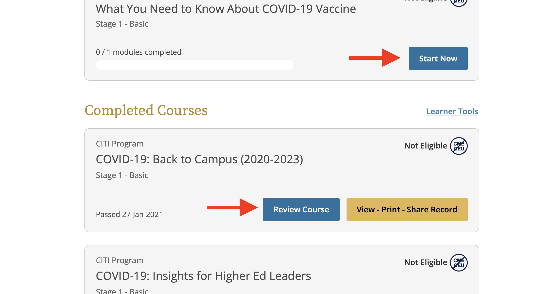 Accessing Optional Modules